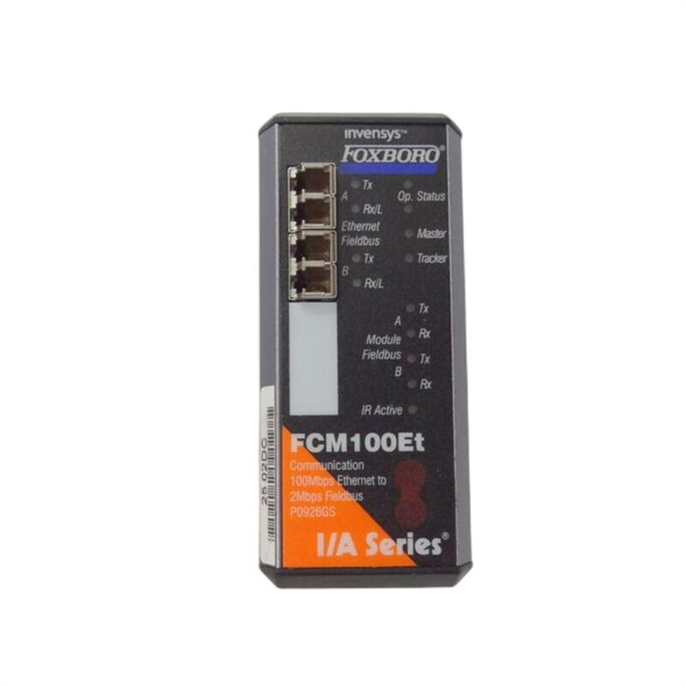 Foxboro FCM100E Field Communication Module with Fibre Optic Quality ...