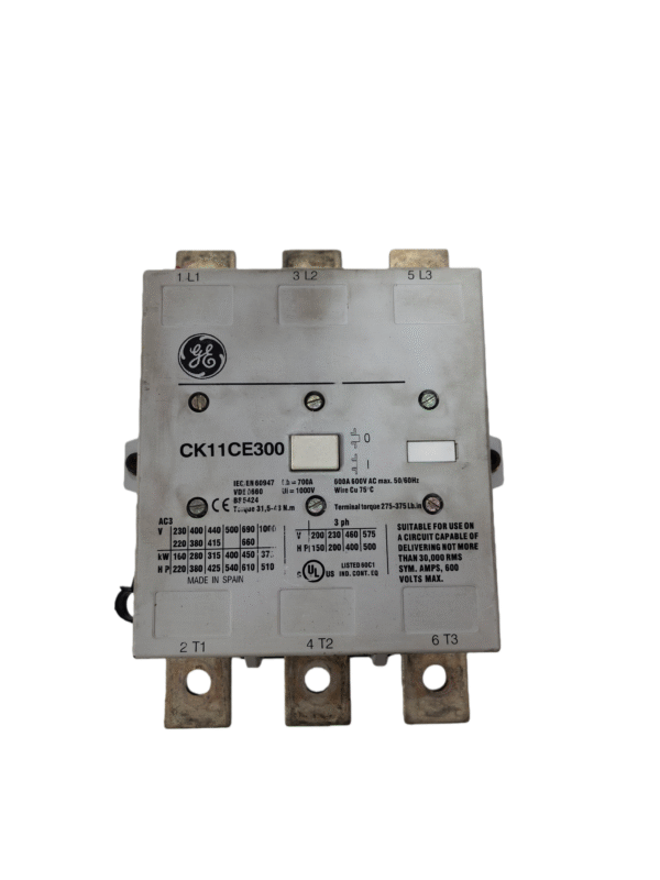 GE CK11CE300 High-voltage AC contactor - Xingchuang Ronghe